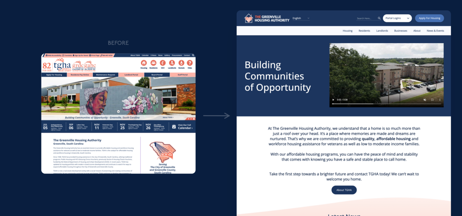 The Greenville Housing Authority | Rivendell International, Inc ...